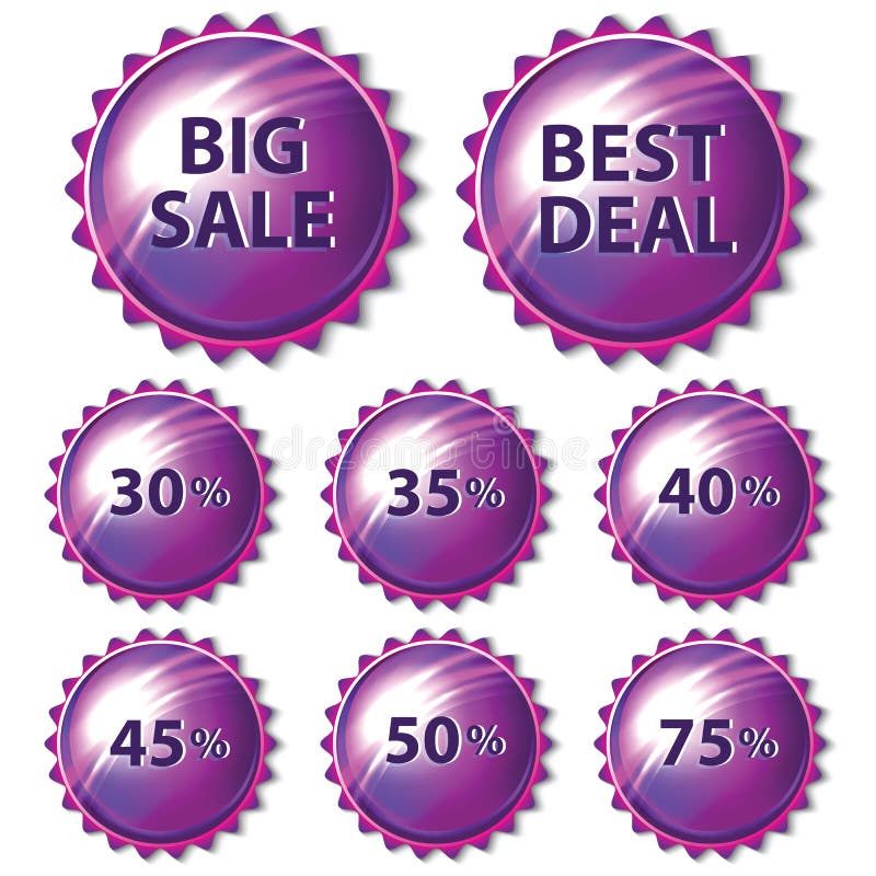 Purple Stickers Stock Illustrations – 5,263 Purple Stickers Stock ...