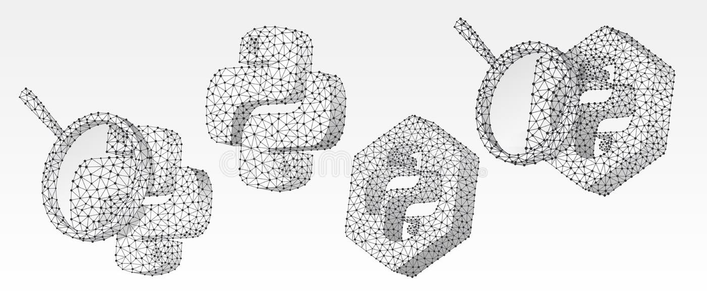 Magnifying Glass Analysis Python Coding Language Stock Illustrations 70 Magnifying Glass