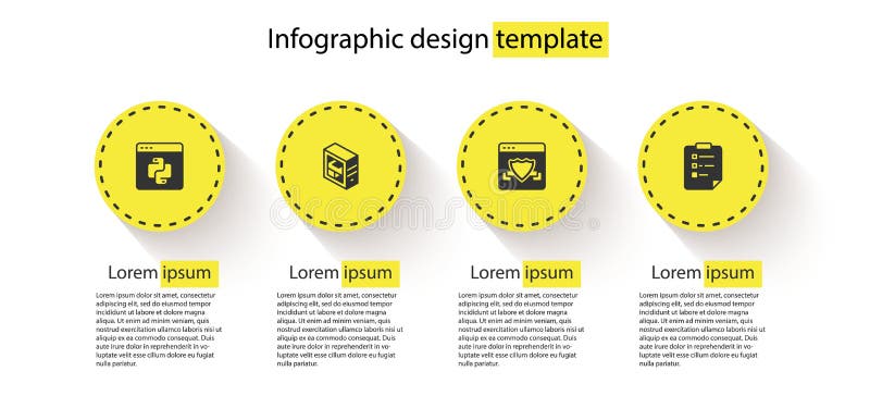 Set Python Programmiersprache Computer-Browser Mit Schild Und ...