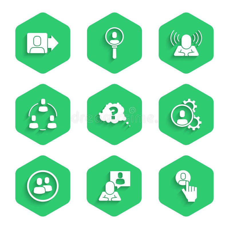 Set Question Mark, Head Hunting, Project Team Base, and Team Leader ...