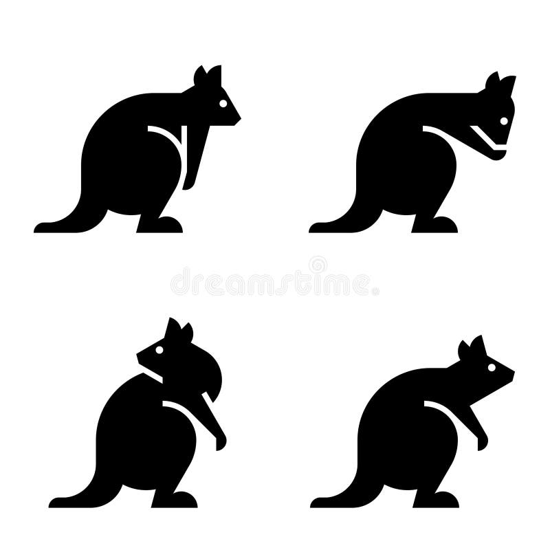 Set of Quokka Logo stock vector. Illustration of australia - 274472078