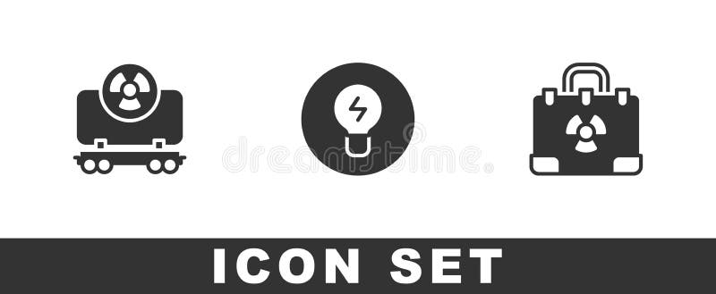 Set Radioactive Cargo Train Stock Illustrations – 208 Set Radioactive ...