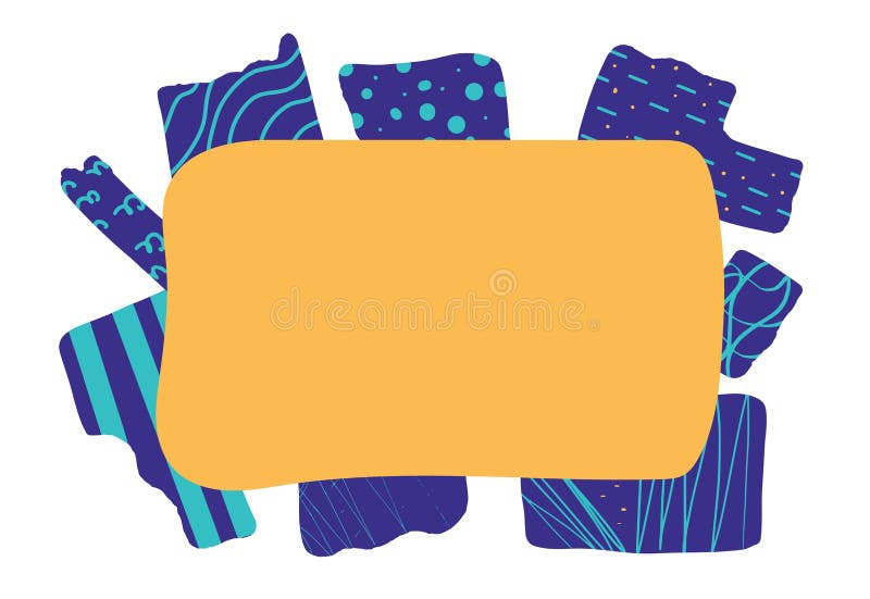 Set of Random Design Elements. Vector Collection. Stock Vector ...