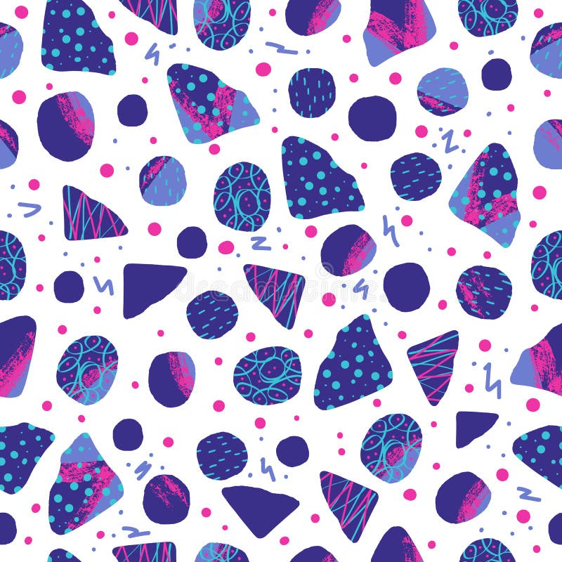 Set of Random Design Elements. Vector Collection. Stock Vector ...