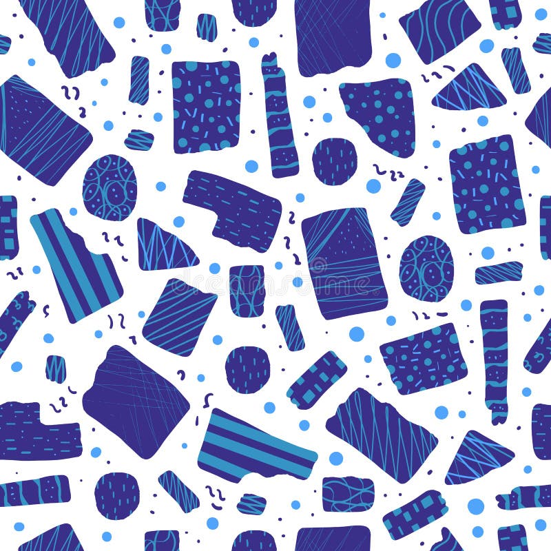 Set of Random Design Elements. Vector Collection. Stock Vector ...