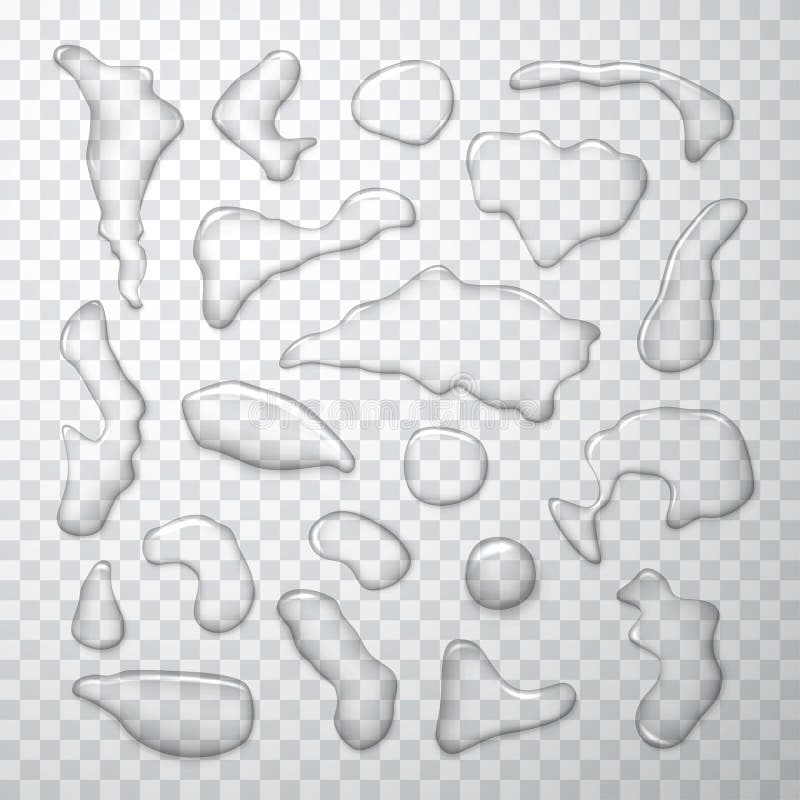 Realistic Water Puddle Set Stock Illustrations – 240 Realistic Water ...