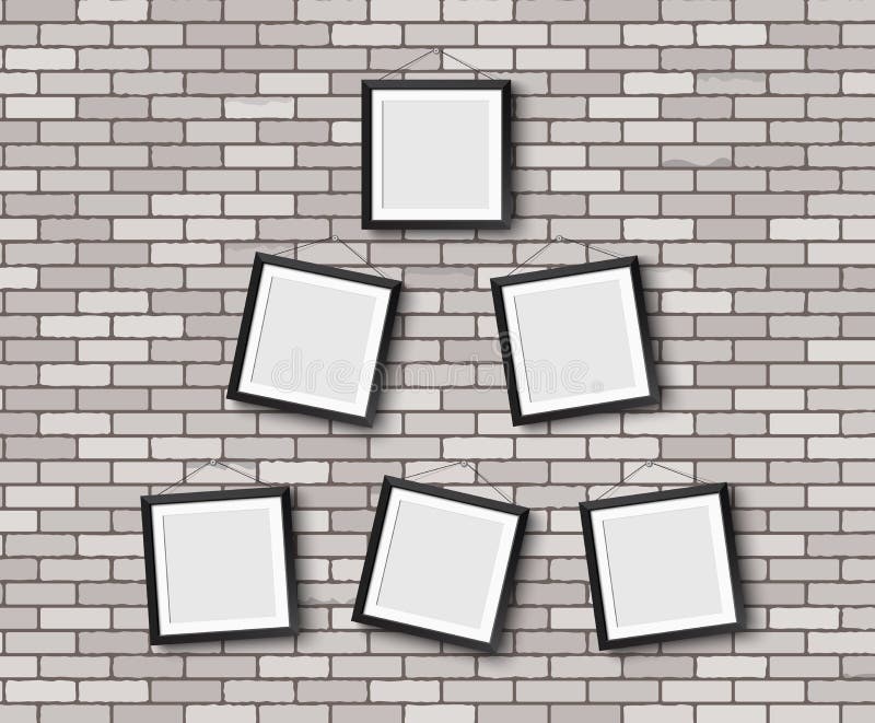 Set Realistic frame. stock vector. Illustration of presentation - 64030499