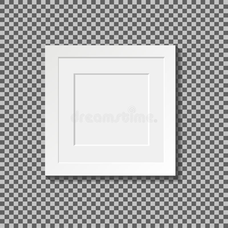 Set of Realistic Square Photo Frames Stock Vector - Illustration of ...