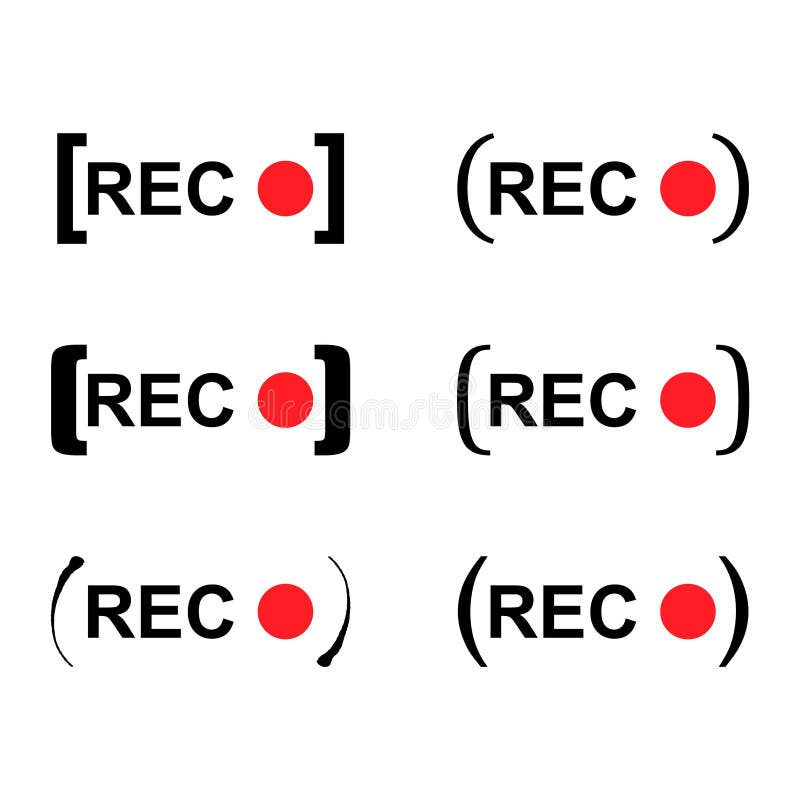 Rec Symbol Stock Illustrations – 2,795 Rec Symbol Stock Illustrations ...