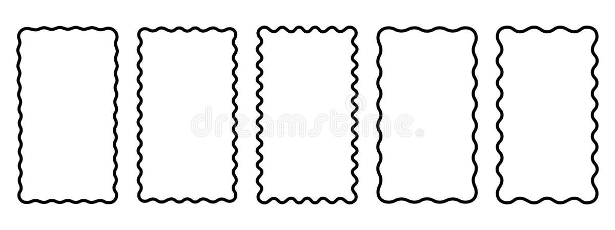 Wiggly Borders Stock Illustrations – 590 Wiggly Borders Stock ...