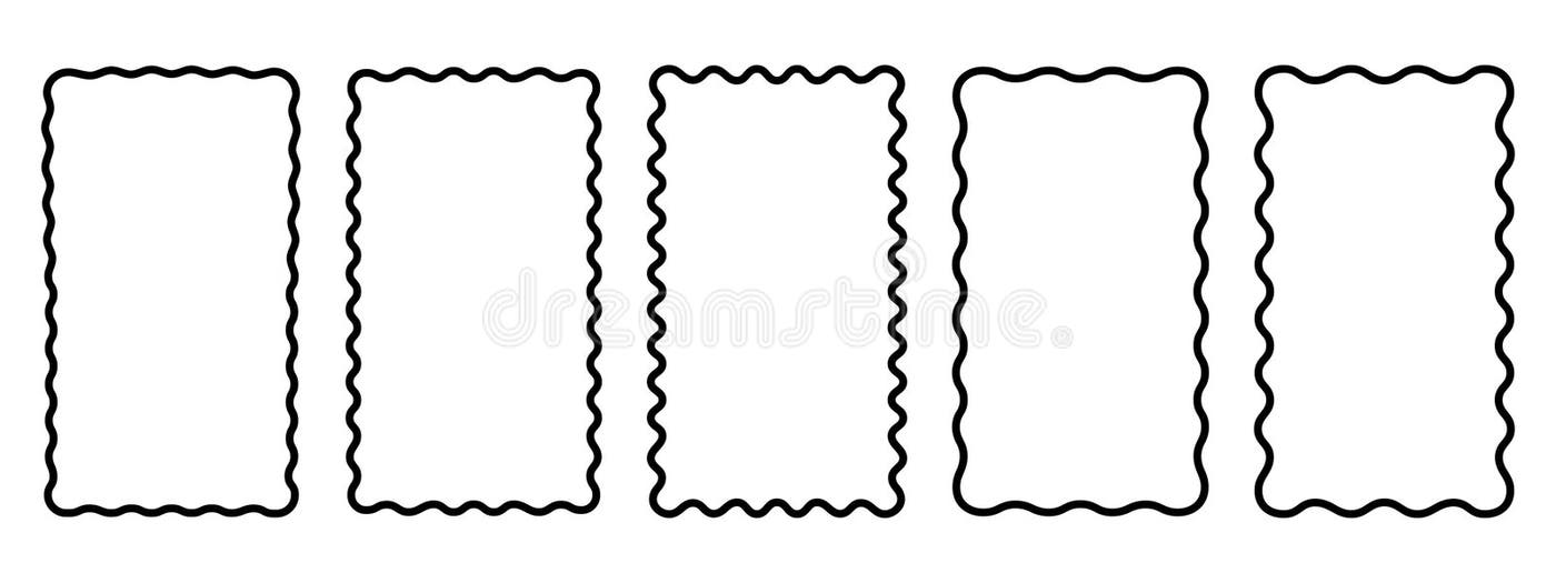Wiggly Borders Stock Illustrations – 590 Wiggly Borders Stock ...