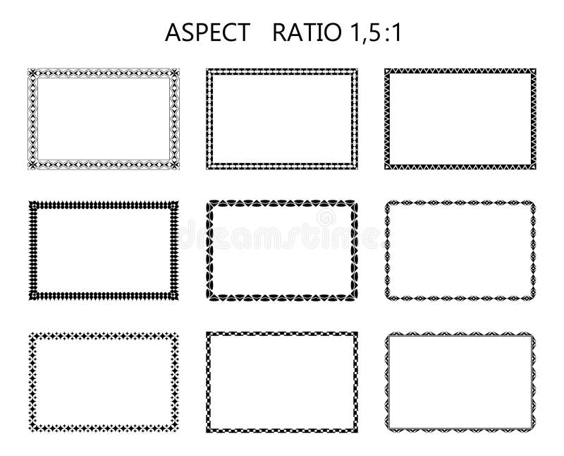 Narrow Borders Stock Illustrations – 186 Narrow Borders Stock ...