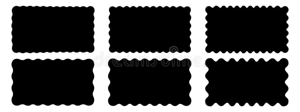 Squiggly Borders Stock Illustrations – 273 Squiggly Borders Stock ...