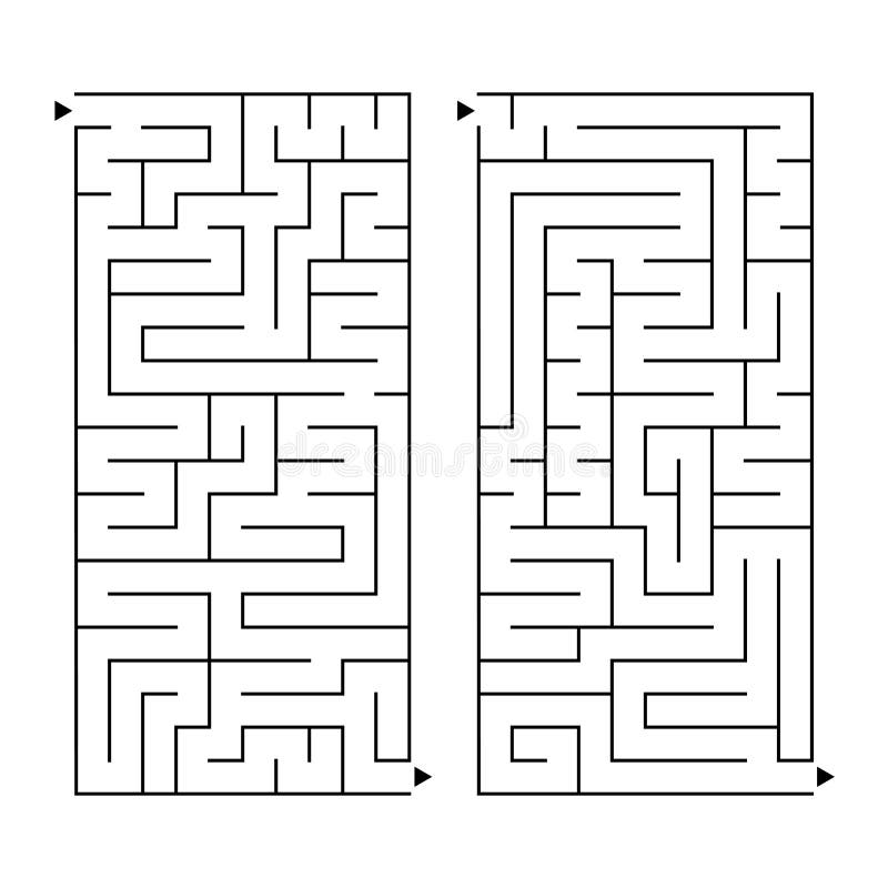A Set of Rectangular Simple Labyrinths. an Interesting Game for ...