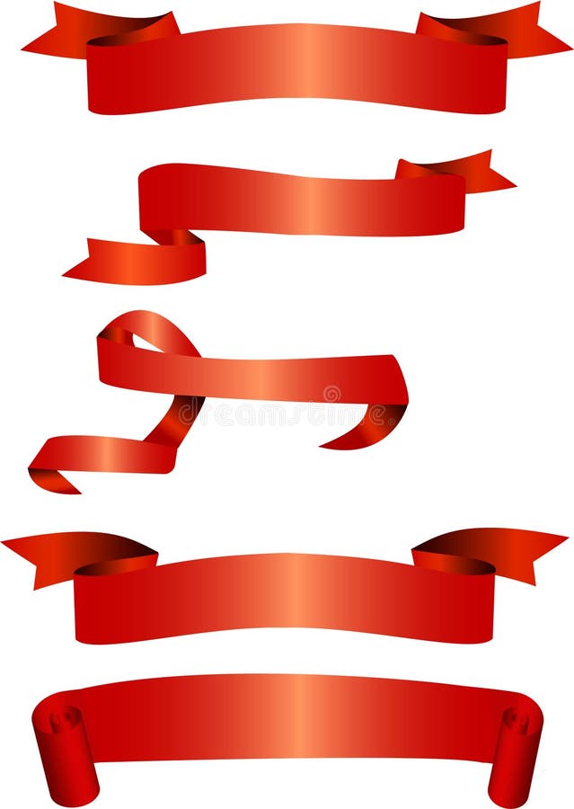 Fire Banners Set stock vector. Illustration of rectangle - 7874243