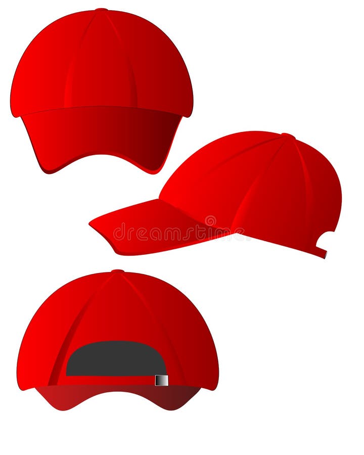 Blank Red Caps Stock Illustrations – 580 Blank Red Caps Stock ...