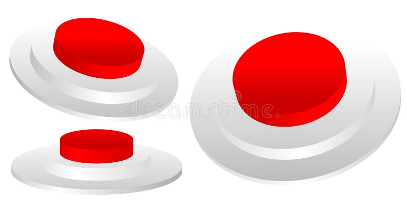 Control Button, Joystick with Arrows Around. Alignment Concept Stock ...