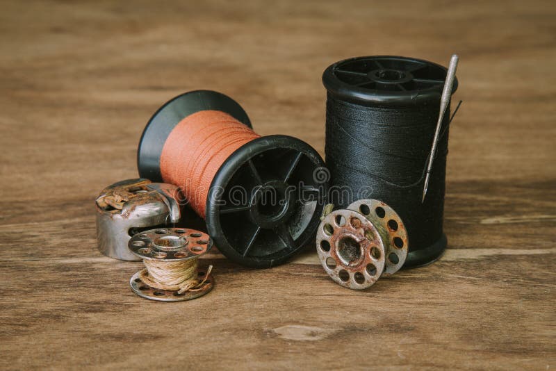 Set Reel of Thread for Sewing and Needlework, Old Reel of Thread ...
