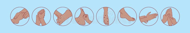 Reflexology Cartoon Stock Illustrations – 193 Reflexology Cartoon Stock ...
