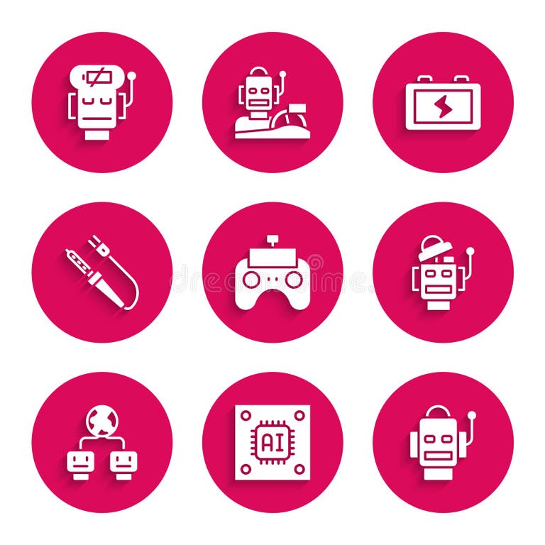 Cpu Artificial Intelligence Robot Stock Illustrations – 6,973 Cpu ...