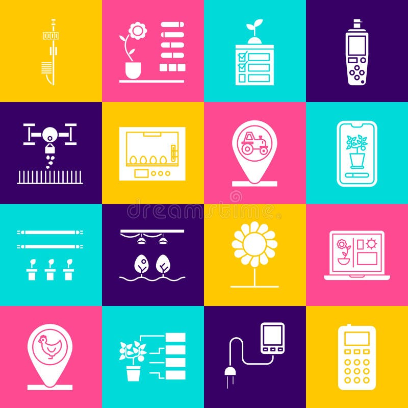 Set Remote Control, Smart Farming Technology, System, Incubator for ...