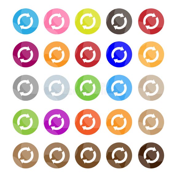 Computer Refresh Symbols Stock Illustrations – 643 Computer Refresh ...