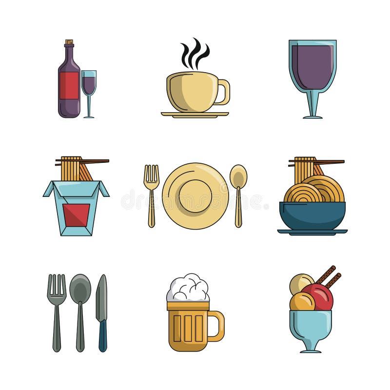 Aliment Icons Stock Illustrations – 279 Aliment Icons Stock ...