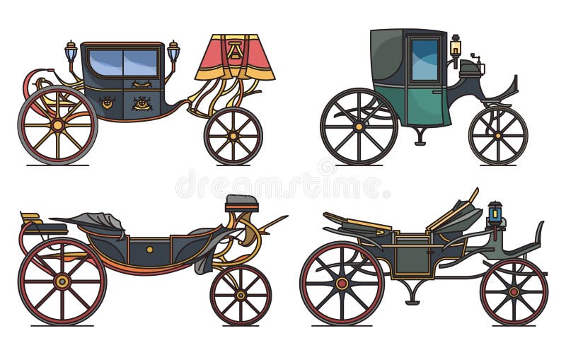 Coach Medieval Stock Illustrations – 306 Coach Medieval Stock ...