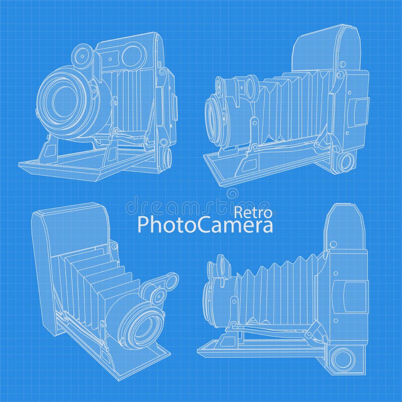 Camera Blueprint Stock Illustrations – 778 Camera Blueprint Stock ...