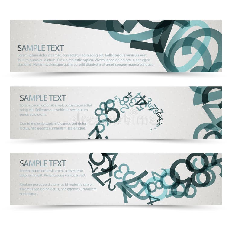 Banners Sample Text Stock Illustrations – 3,252 Banners Sample Text ...