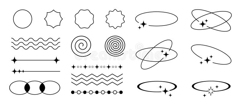 Futuristic Dividers Stock Illustrations – 155 Futuristic Dividers Stock ...