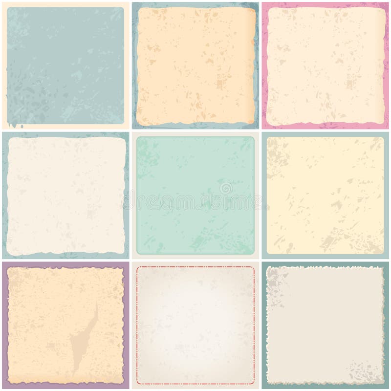 Scrapbooking Set Of Old Paper Objects Stock Vector - Illustration of ... Scrapbooking Set Of Old Paper Objects Stock Vector - Illustration of ...