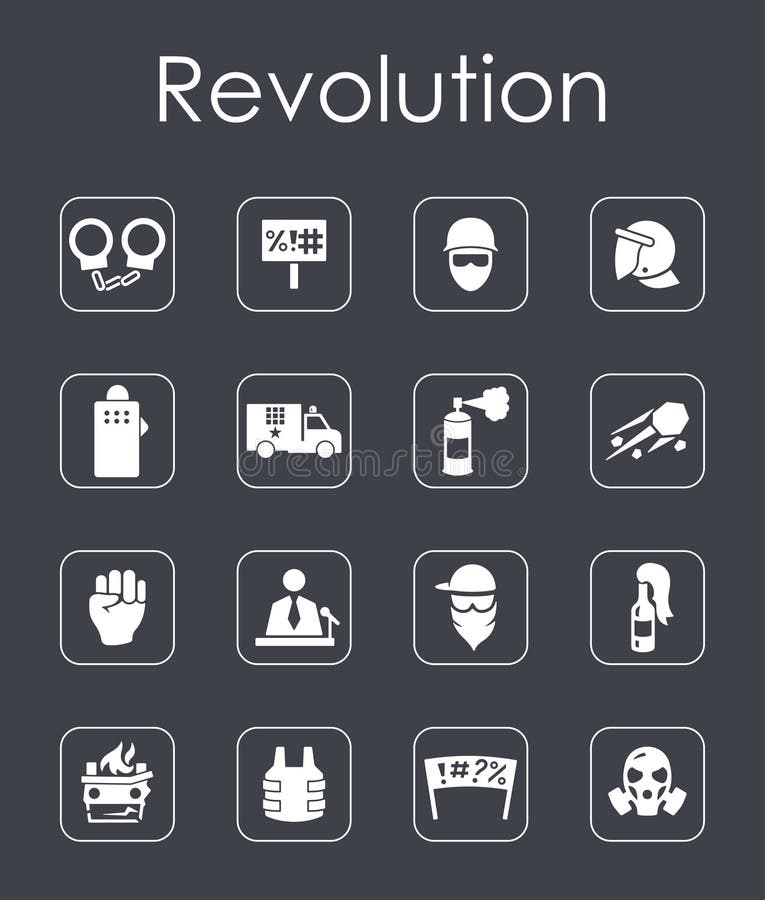 Revolution Icons Stock Illustrations – 1,432 Revolution Icons Stock ...