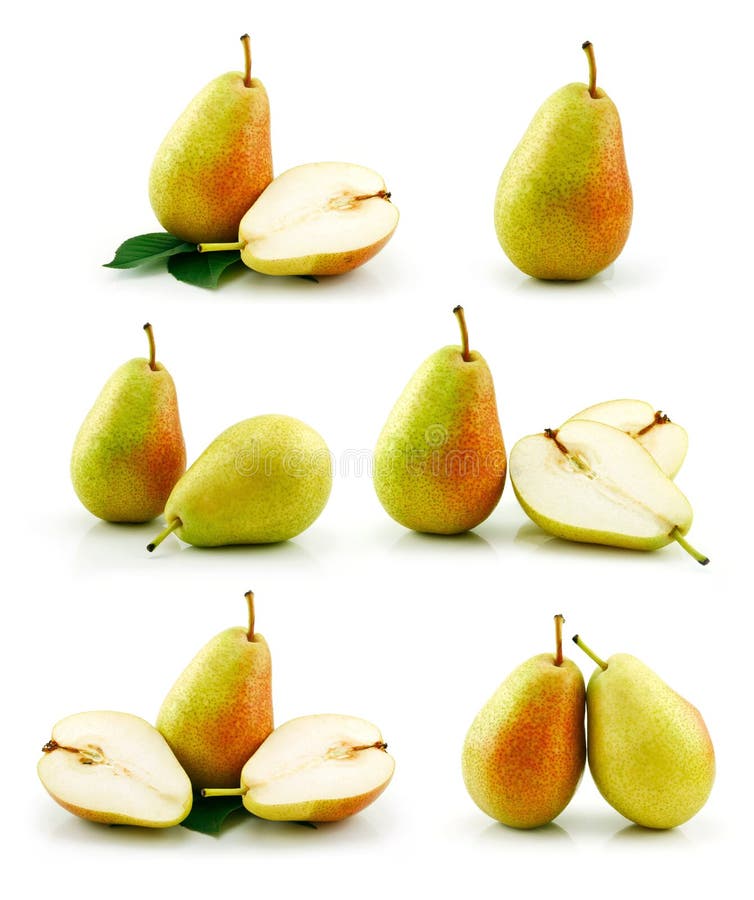 Ripe pear stock image. Image of snack, fruit, autumn, white - 222863