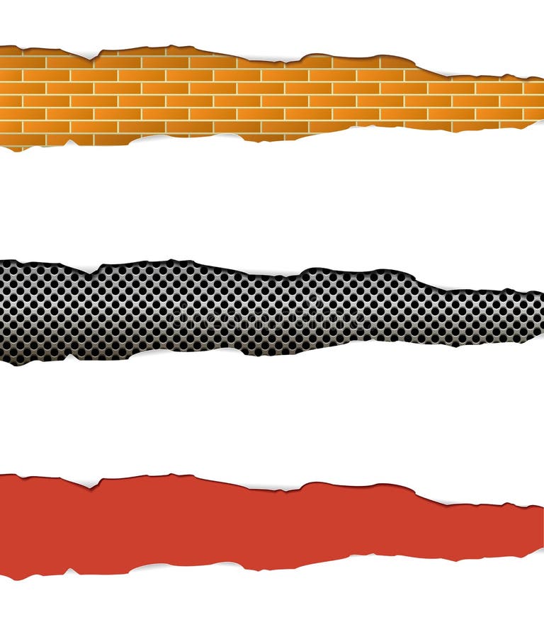 Ripped Paper Peel Red Stock Illustrations – 19 Ripped Paper Peel Red ...