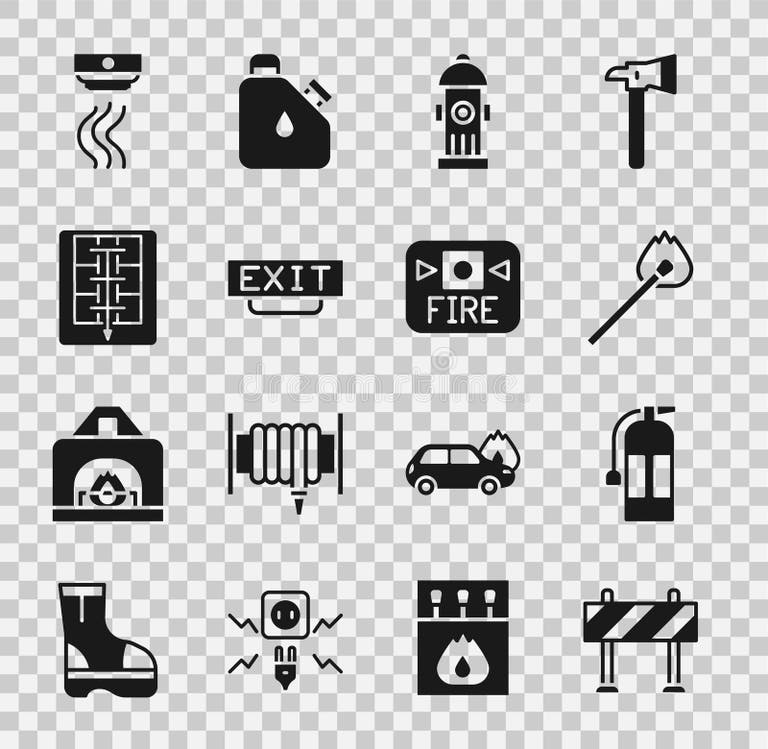 Barrier Fire Alarm System Stock Illustrations – 299 Barrier Fire Alarm ...