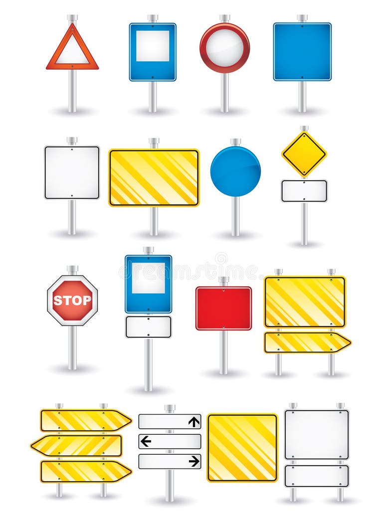 Keep Left Traffic Sign Stock Illustrations – 571 Keep Left Traffic Sign ...