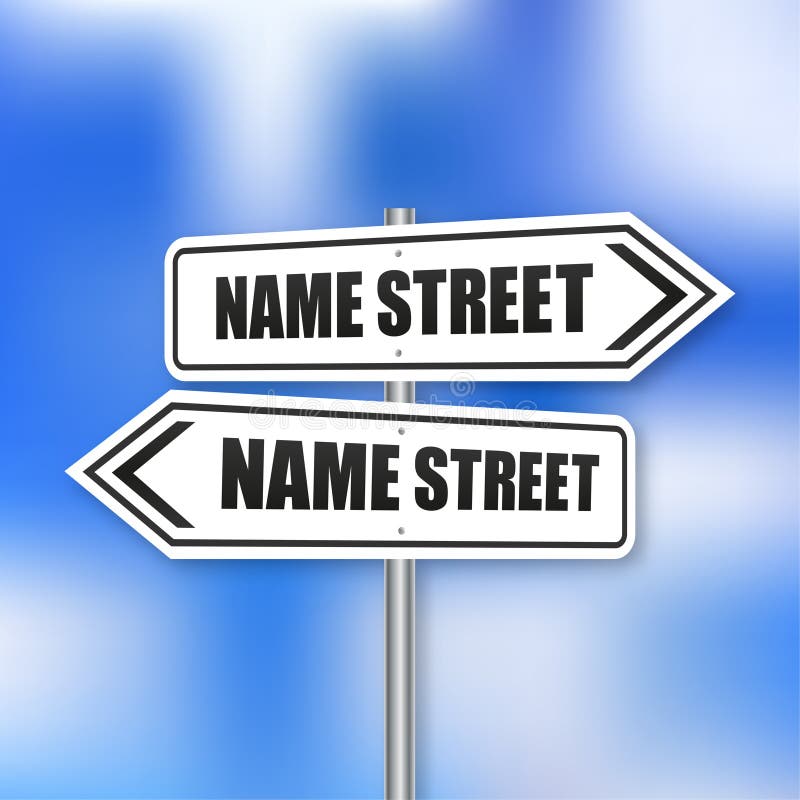 Set of Road Signs Isolated on Transparent Background. Vector ...