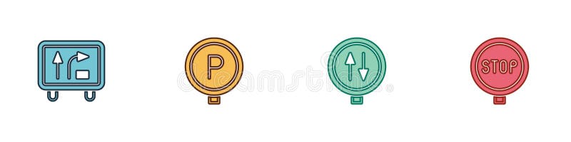Two Way Parking Stock Illustrations – 255 Two Way Parking Stock ...