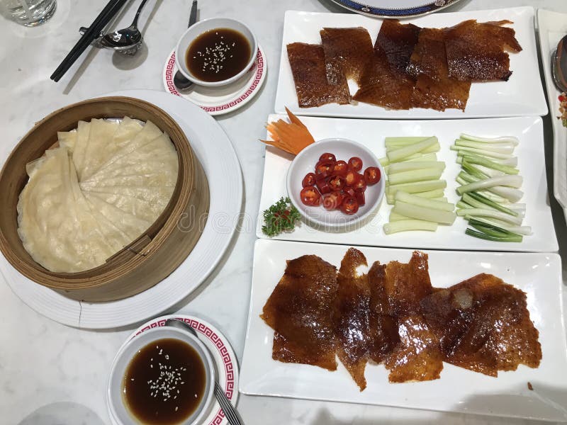 Set Roasted Peking Duck Thailand Stock Photos - Free & Royalty-Free ...