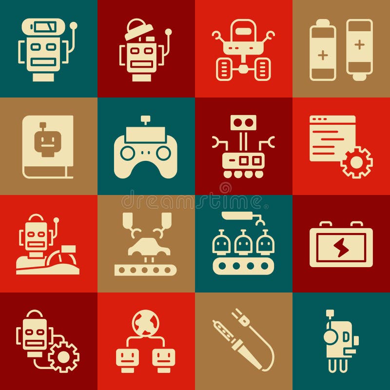 Set Robot, Battery, Computer Api Interface, Mars Rover, Remote Control ... Set Robot, Battery, Computer Api Interface, Mars Rover, Remote Control ...