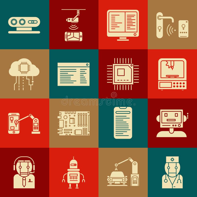 IOT - Internet of Things Acronym, Technology Concept Background Stock Illustration ...