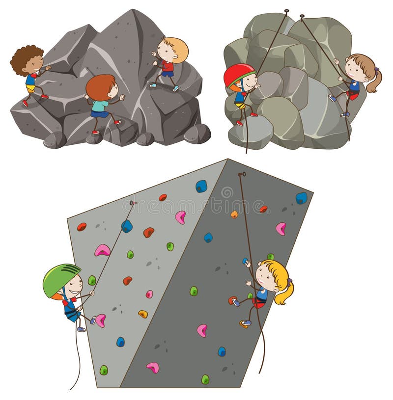 Mountain Climbing Equipment Drawing Stock Illustrations – 441 Mountain ...