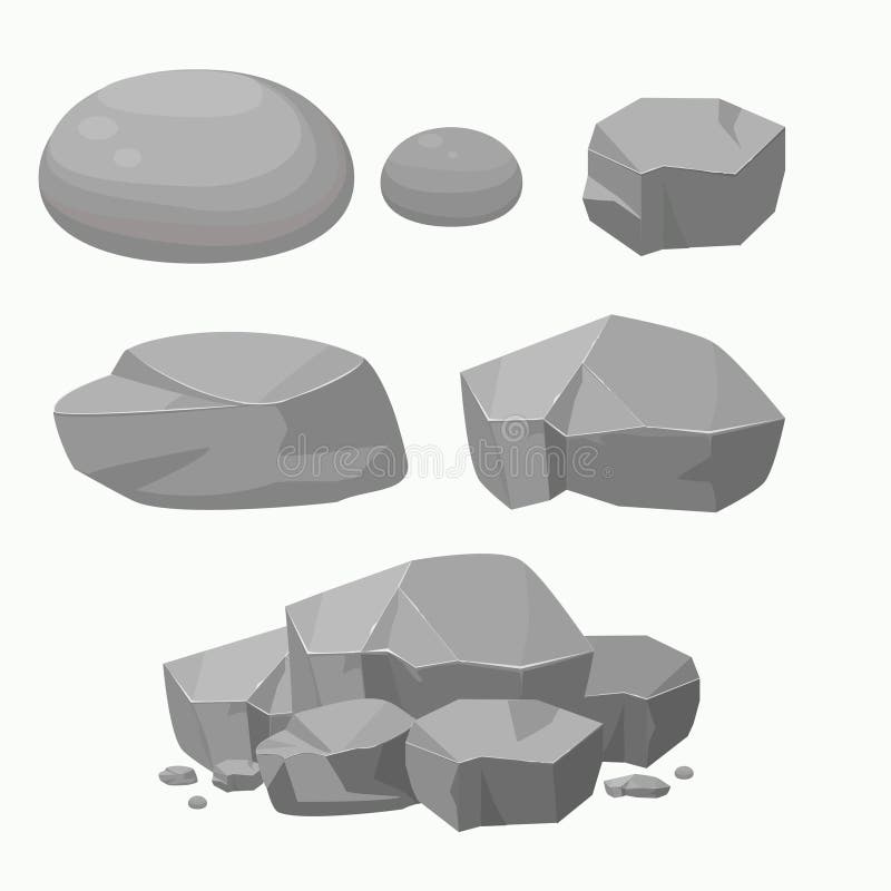 Smooth Rock Clipart Cartoon