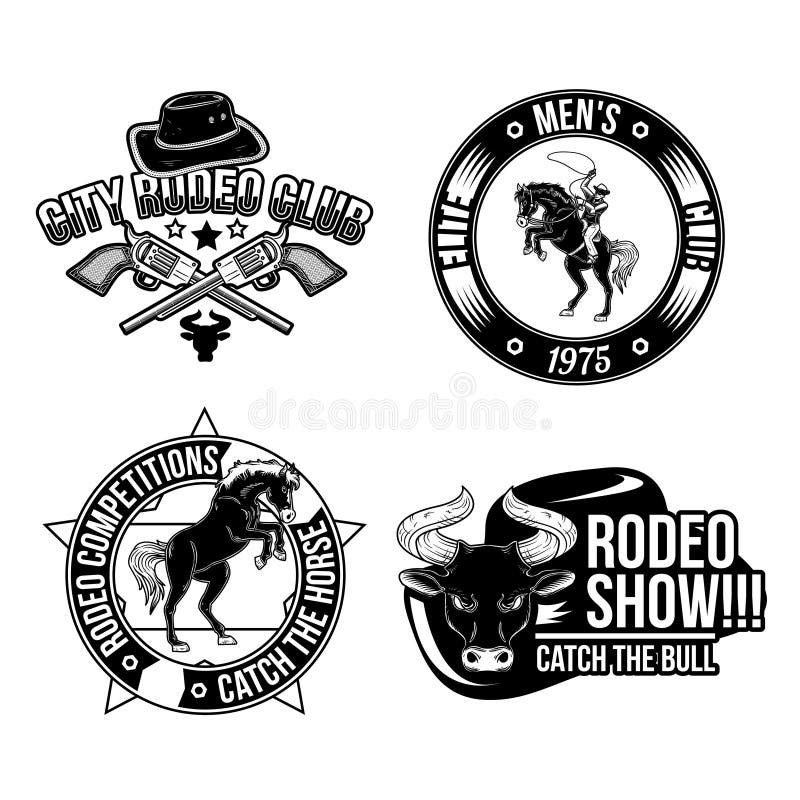 Rodeo Logos Stock Illustrations – 54 Rodeo Logos Stock Illustrations ...