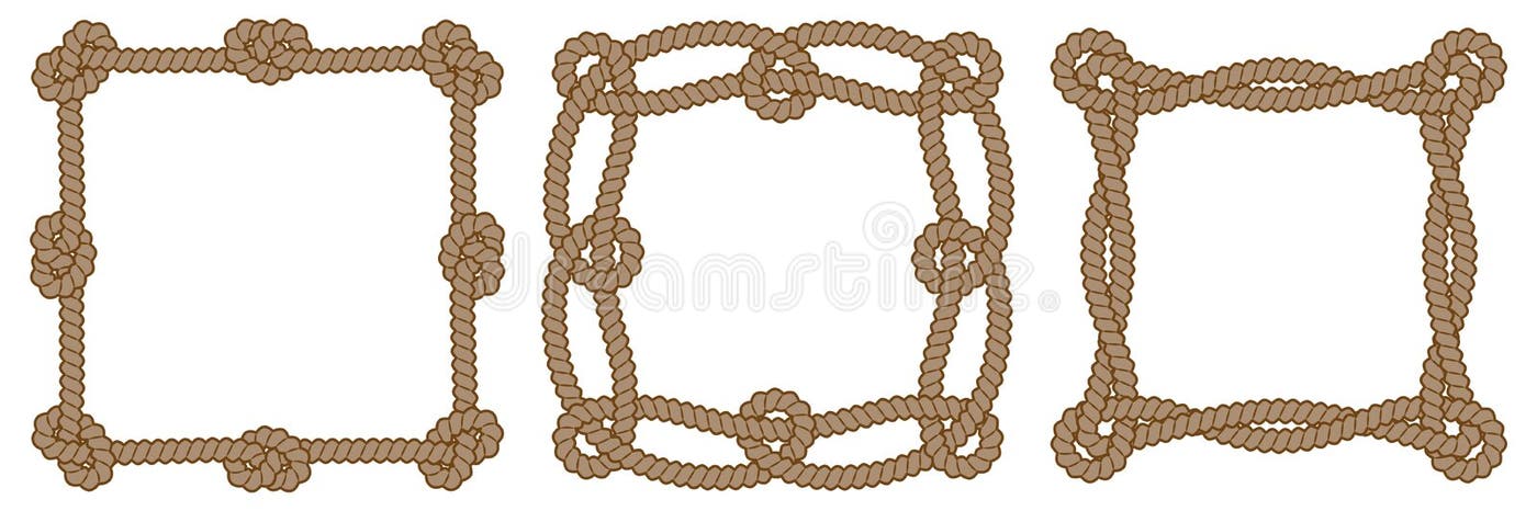 Rope Square Stock Illustrations – 9,410 Rope Square Stock Illustrations ...