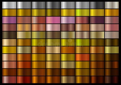 Illustrator Metal Gradients Stock Illustrations – 20 Illustrator Metal ...