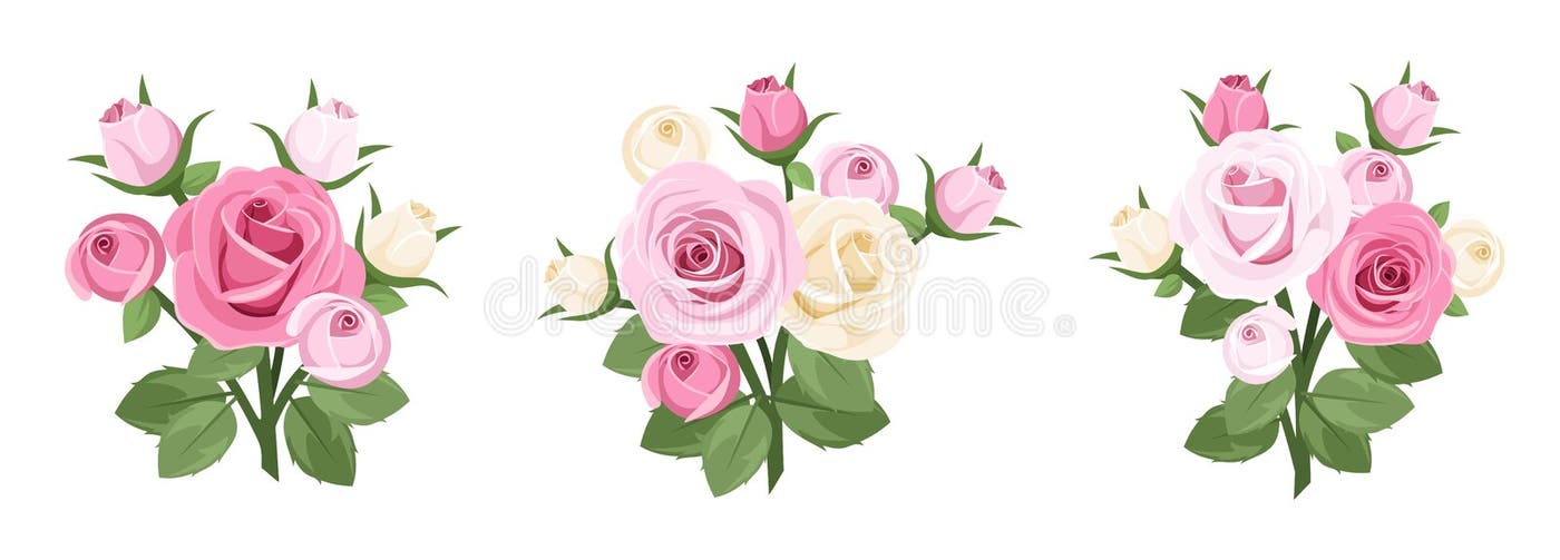 Three Ornate Roses Stock Illustrations – 180 Three Ornate Roses Stock ...