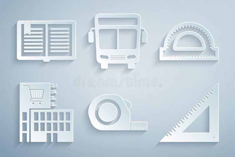 Set Roulette Construction, Protractor Grid, Mall Supermarket Building ...