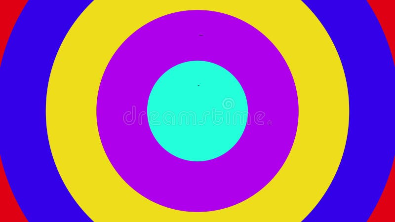 Set of Round Abstract Video Transitions for Video Insertion. Stock ...